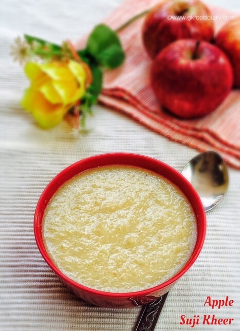 Make Apple Suji Kheer: Healthy & Delicious Baby Food in Minutes!