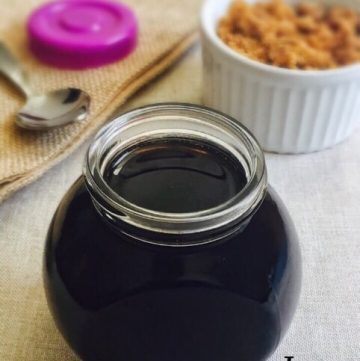 Jaggery Syrup Recipe for Babies, Toddlers and Kids
