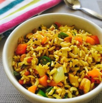 Puffed Rice Upma Recipe for Toddlers and Kids