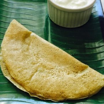 Oats Moong Dal Dosa Recipe for Babies, Toddlers and Kids