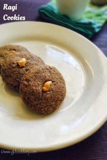 Ragi Cookies Recipe for Toddlers and kids | Homemade Finger Millet Cookie