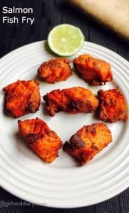 Salmon fish fry Recipe for Toddlers and Kids | Fish Recipes