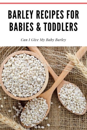 Barley Recipes for Babies, Toddlers, and Kids | Can I give my Baby Barley