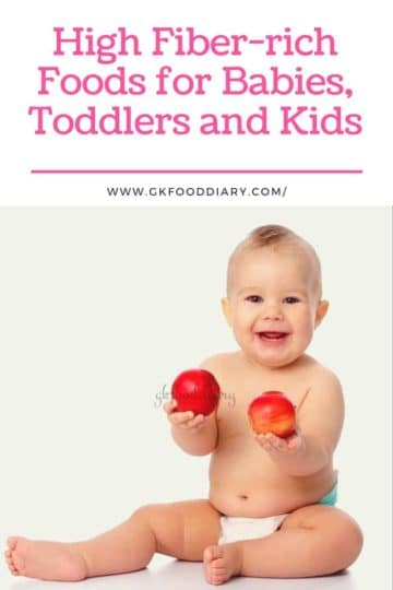 8 High Fiber Foods for Babies and Toddlers